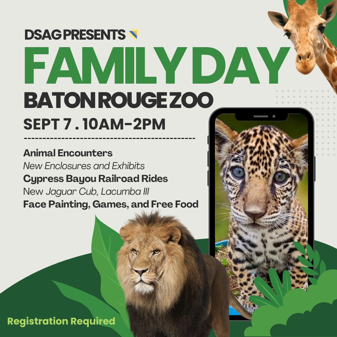 FAMILY DAY at BATON ROUGE ZOO - DSAG